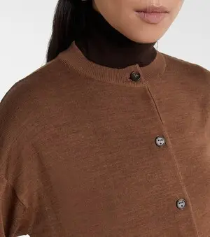 TOD'S Virgin Wool Buttoned Cardigan