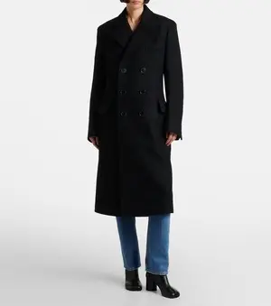 MAISON MARGIELA Double-breasted Virgin Wool Coat