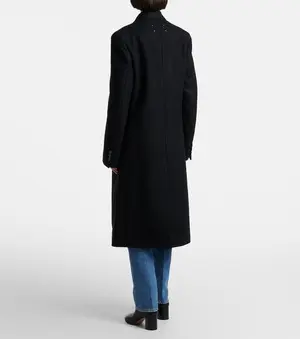 MAISON MARGIELA Double-breasted Virgin Wool Coat