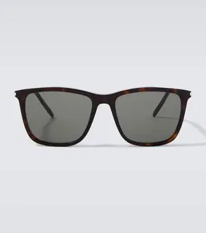 Saint Laurent Sl 851 Square Sunglasses - Brown