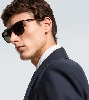 Saint Laurent Sl 851 Square Sunglasses - Brown