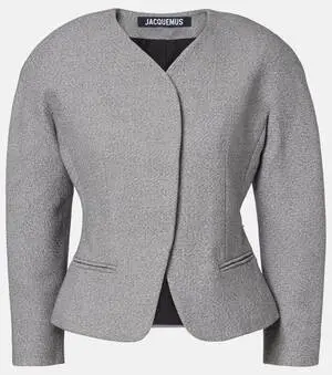 Jacquemus Ovalo Cotton And Wool Jacket