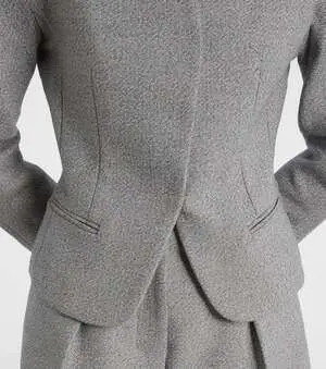 Jacquemus Ovalo Cotton And Wool Jacket
