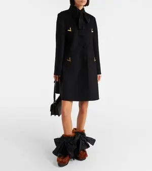 Valentino Garavani Shearling Snow Boots