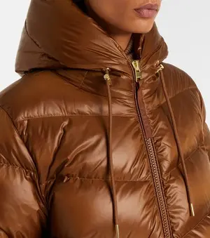 Varley Madelina Down Jacket - Brown
