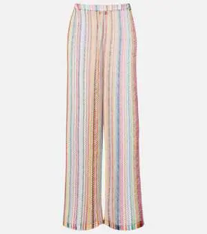 Missoni Zigzag Palazzo Pants - Multicoloured