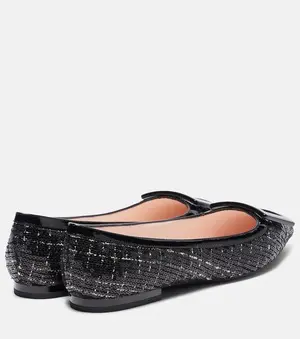 ROGER VIVIER Gommettine Sequined Ballet Flats