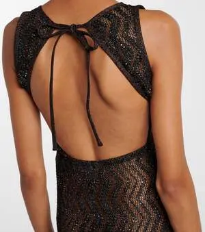 Missoni Zig Zag Sequined Beach Cover-up