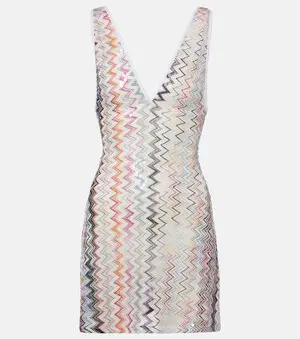 Missoni Zigzag Sequined Beach Cover-up - Multicoloured