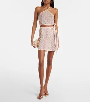 Missoni Lamé Wrap Skirt - Multicoloured