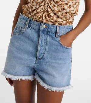 Isabel Marant Étoile Lesia High-rise Denim Shorts
