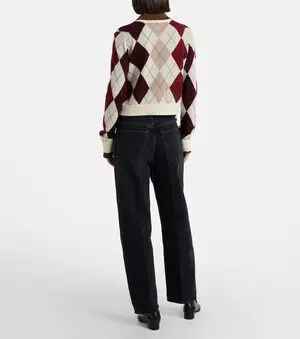Citizens Of Humanity Miro Cropped High-rise Barrel-leg Jeans - Black