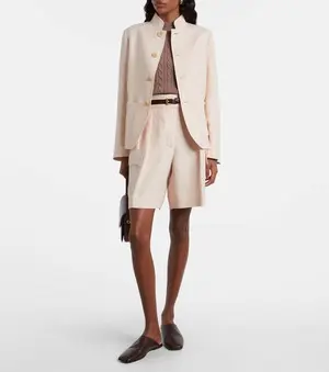 Loro Piana Spagna Linen Jacket - Pink