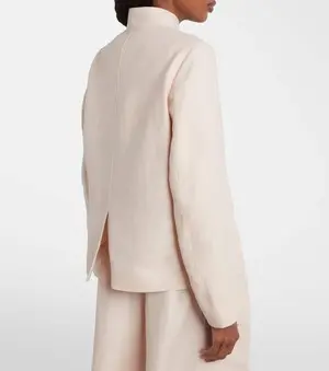 Loro Piana Spagna Linen Jacket - Pink