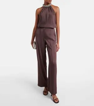Simkhai Embellished Satin Top