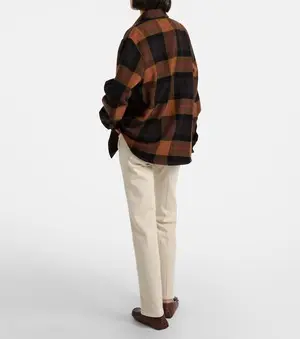 7 For All Mankind Calie Mid-rise Straight Jeans - Beige