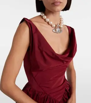 VIVIENNE WESTWOOD Mini Sunday Draped Corset Dress