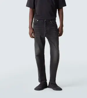 Studio Nicholson X Aaron Levine Windslow Straight Jeans - Black