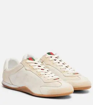 Gucci Shift Leather Sneakers
