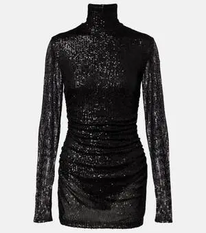 Norma Kamali Pickleball Sequined Mini Dress