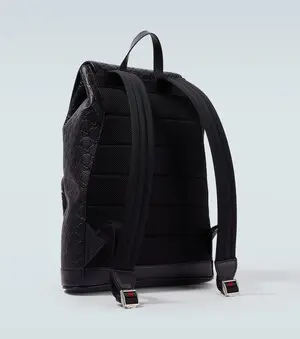 Gucci Gg Medium Leather Backpack