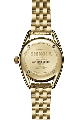 Shinola Derby Bracelet Watch