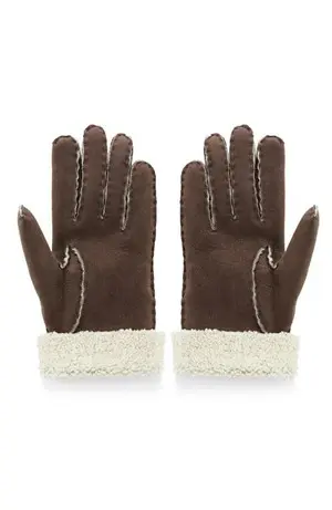 CELTIC & CO. Shearling Gloves - Mocca