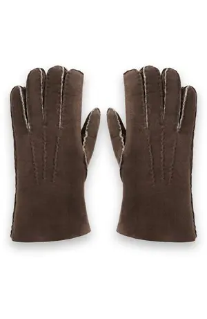 CELTIC & CO. Shearling Gloves - Mocca
