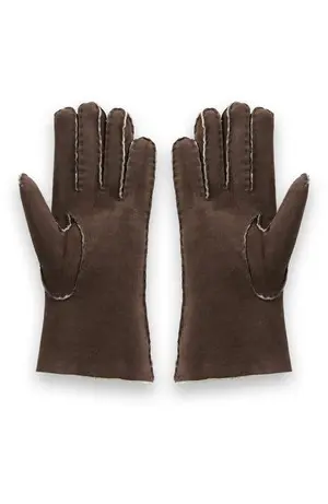 CELTIC & CO. Shearling Gloves - Mocca