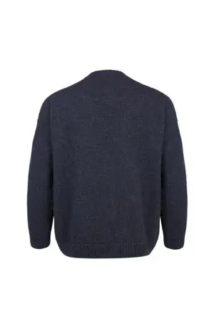 CELTIC & CO. British Wool Gansey Crewneck Sweater