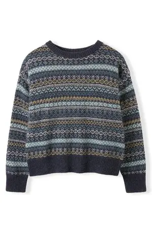 CELTIC & CO. Fair Isle Wool Sweater