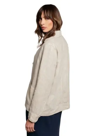 CELTIC & CO. Linen Boxy Jacket