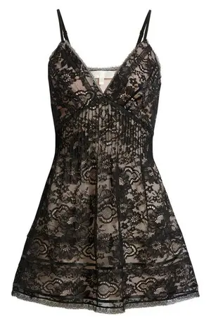 LoveShackFancy Levina Lace Minidress