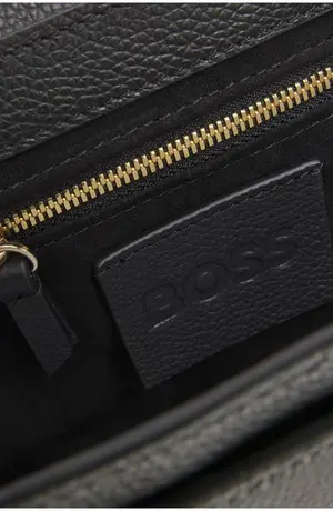 Hugo Beyond Leather Shoulder Bag