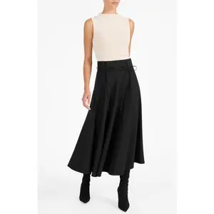 Santorelli Aster Full Midi Skirt