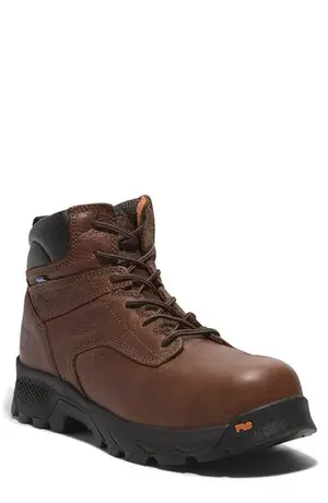 Timberland 6" Titan Ev Waterproof Composite Toe Work Boot - Brown
