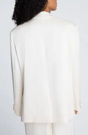 KENNETH COLE Double Breasted Boyfriend Blazer
