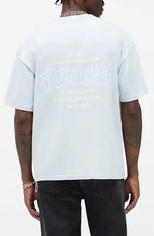 REPRESENT Showcasing Cotton Graphic T-shirt