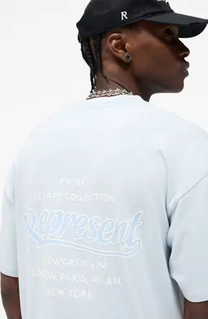 REPRESENT Showcasing Cotton Graphic T-shirt