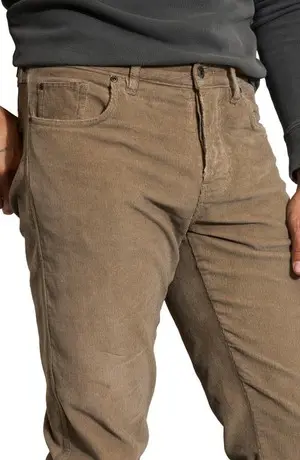 ROAN Five-pocket Corduroy Pants - Sparrow