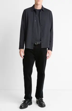Vince Herringbone Button-up Shirt