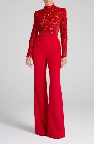 NADINE MERABI Eleanor Wide Leg Jumpsuit