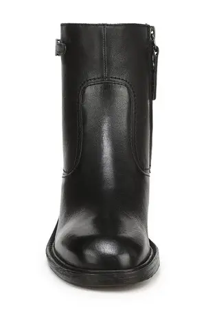 Franco Sarto Nylea Leather Bootie - Black