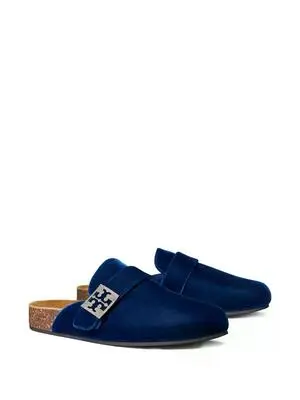 Tory Burch Mellow Pavé Mules - Blue