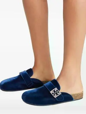 Tory Burch Mellow Pavé Mules - Blue