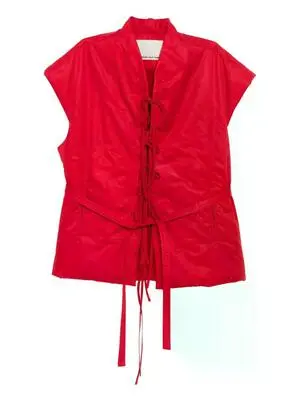 SAMUEL GUÌ YANG Lace-up Vest
