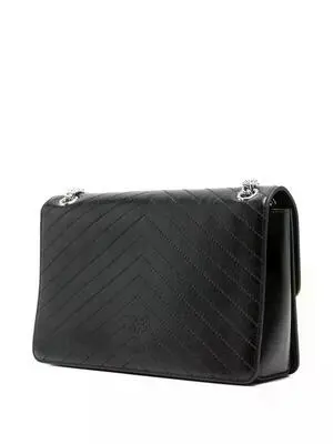 Pinko Love One Light Crossbody Bag - Black