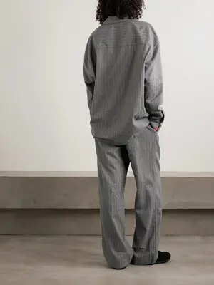 SKIMS Flannel Sleep Set - Gray