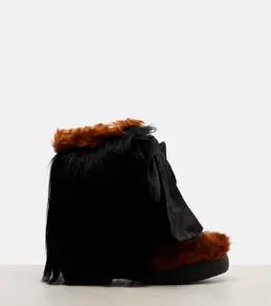 Valentino Garavani Shearling Boots