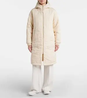 Varley Cyrus Reversible Quilted Hooded Coat